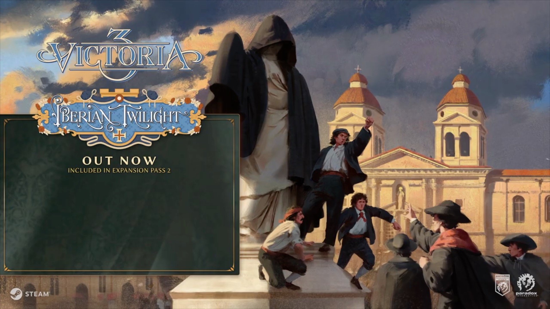 Victoria 3 official Iberian Twilight release trailer