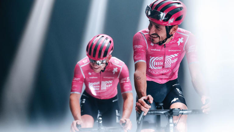 New sponsor, same pink: Assos steps in as EF Pro Cycling’s new apparel ...