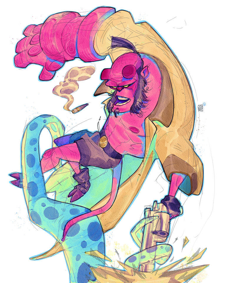 Check out this artist's unique takes on famous character designs, from ...