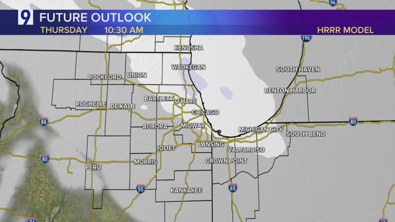 Thursday forecast: Frigid start to 2026 around Chicagoland, with chance ...