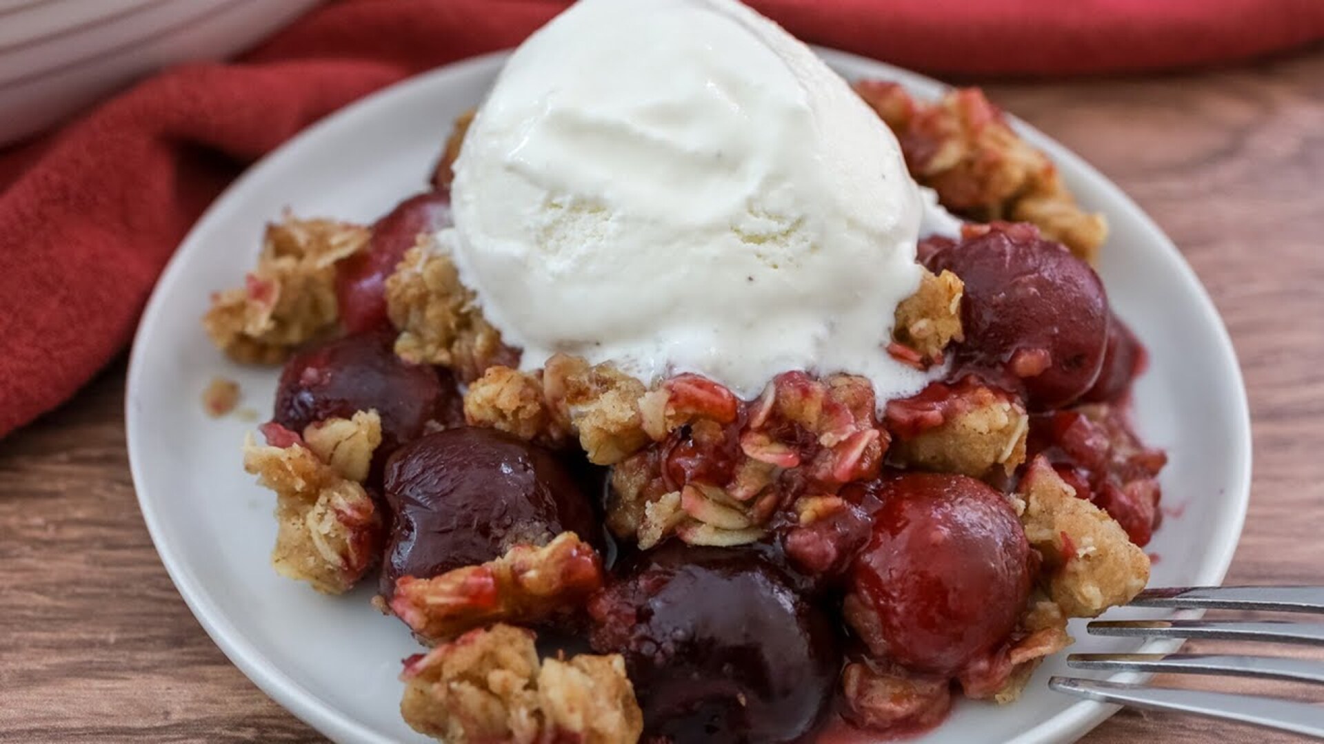 Fresh cherry crisp recipe