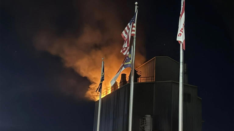 Firestone plant catches fire in Gaston County: See photos here