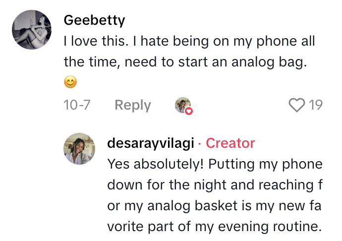 ‘Put your phone down right now and go make one.’ – Analog Bags Are All ...