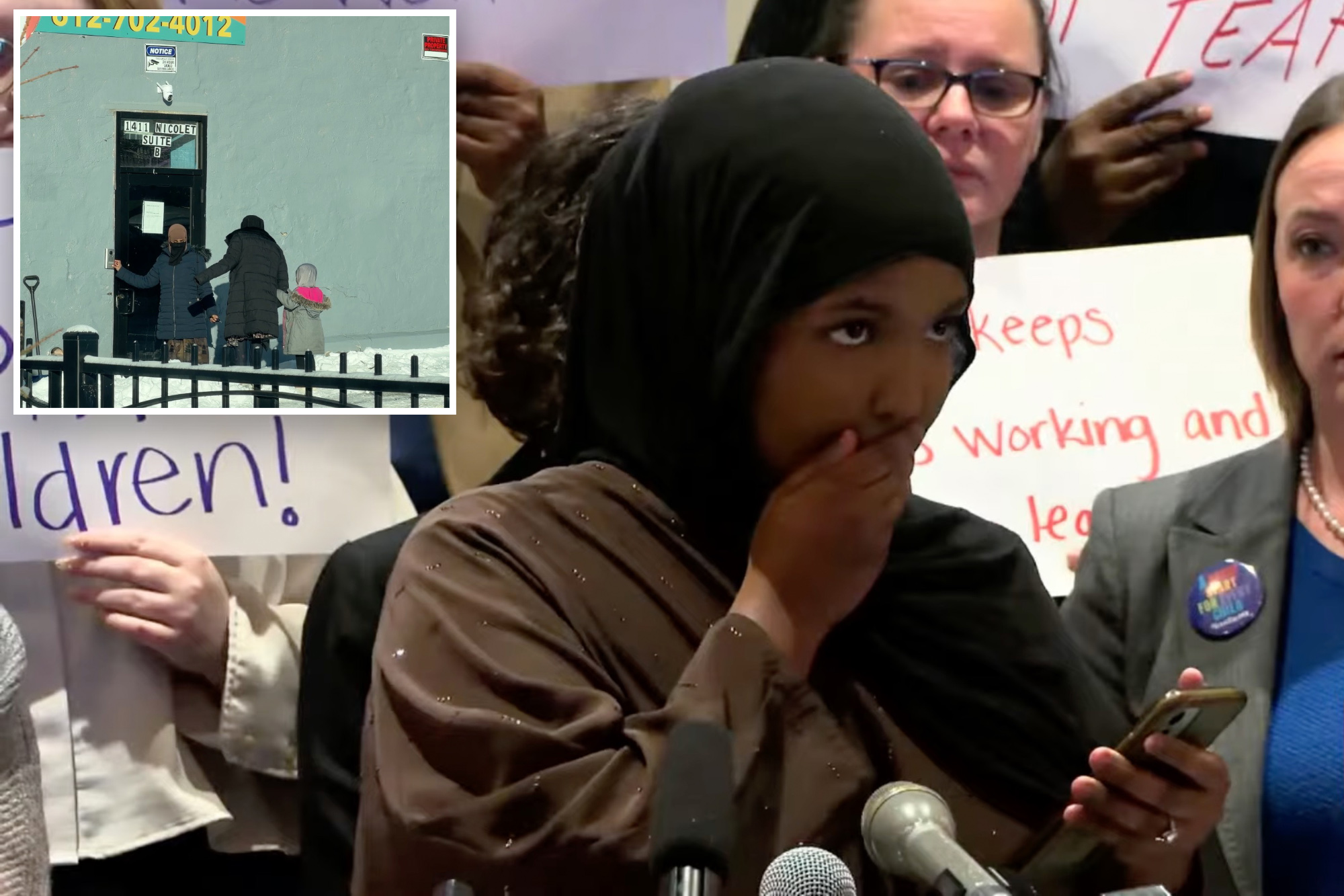 Mortifying moment anti-Trump Minnesota mom suddenly cuts speech short ...