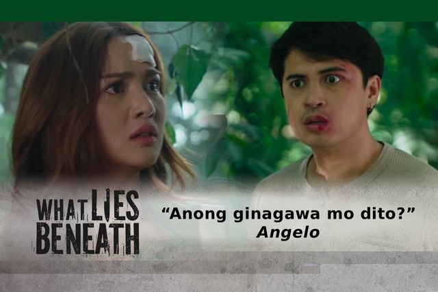 What lies beneath: Beth, naabutan ni Angelo habang nasa gitna ng gubat ...