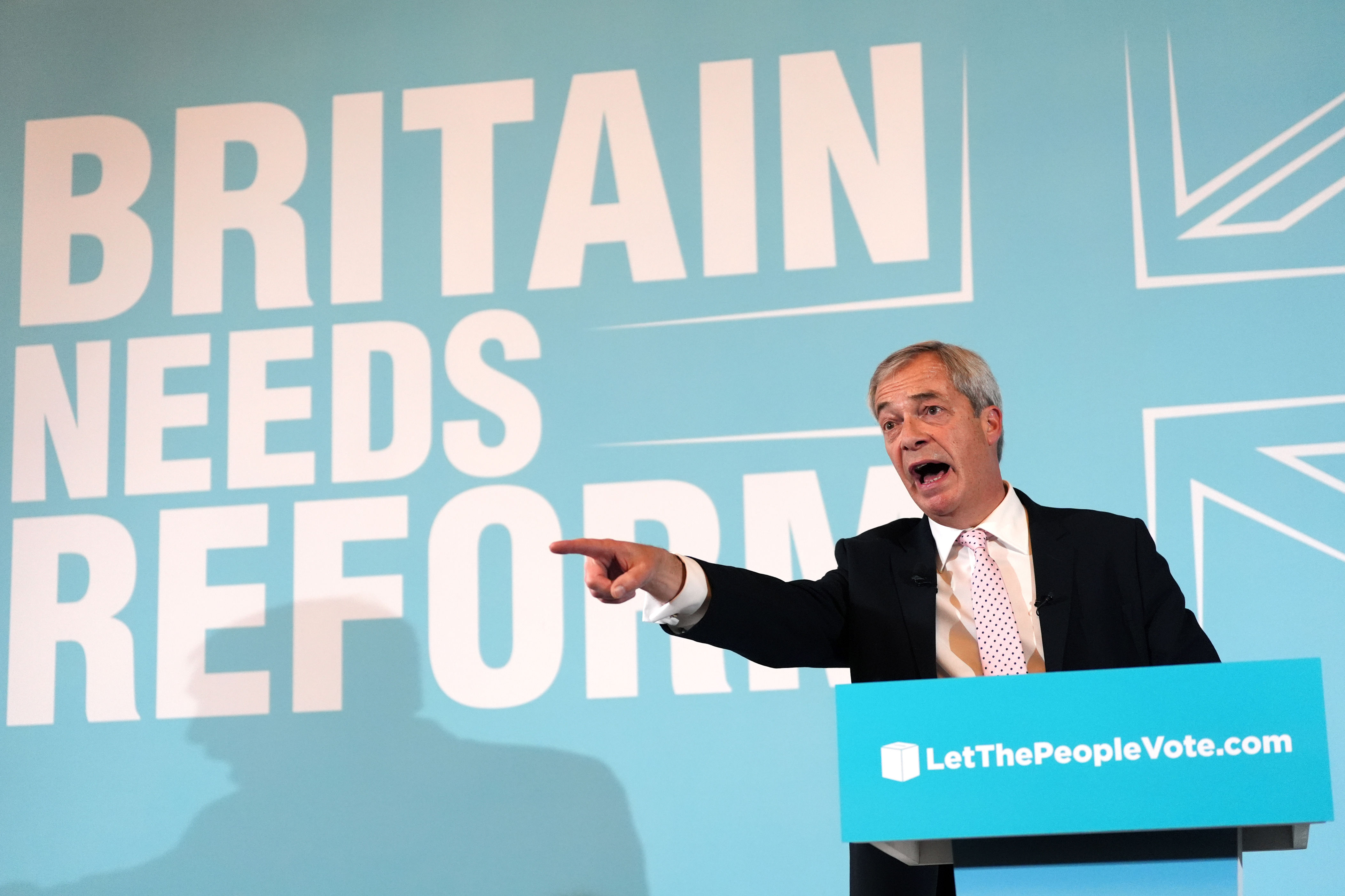 Nigel Farage promises Reform UK spending blitz on May’s local elections
