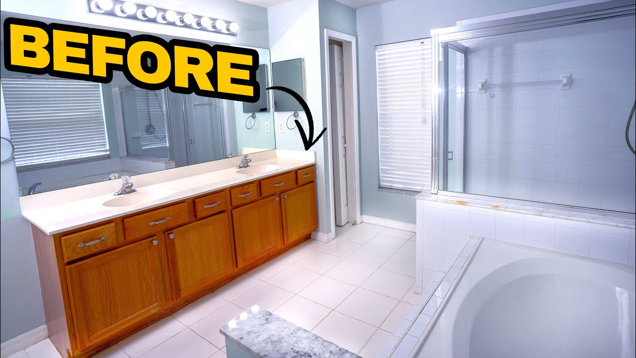 I transformed my bathroom on a budget! 😍