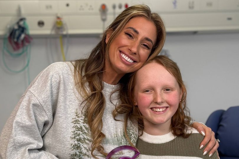 Kent girl, 11, with brain tumour surprised by Stacey Solomon after ...