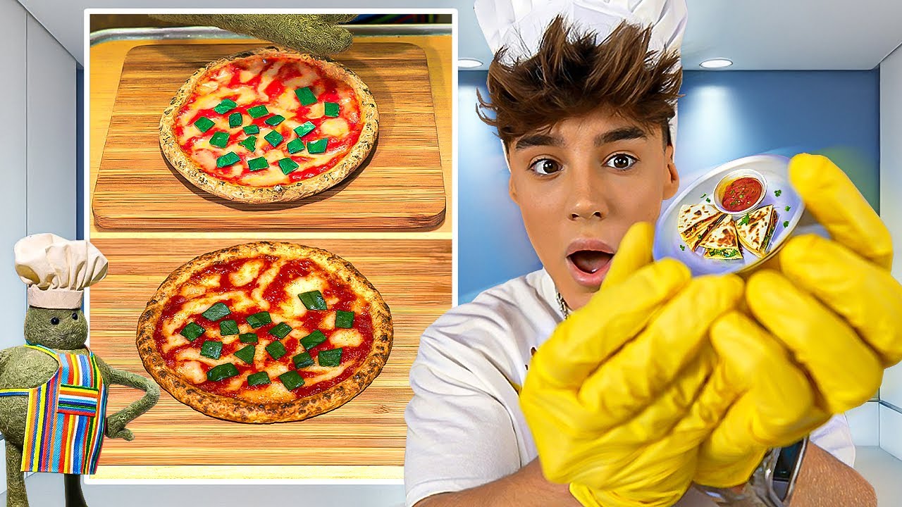 Following The Tiny Chef Show recipes in real life