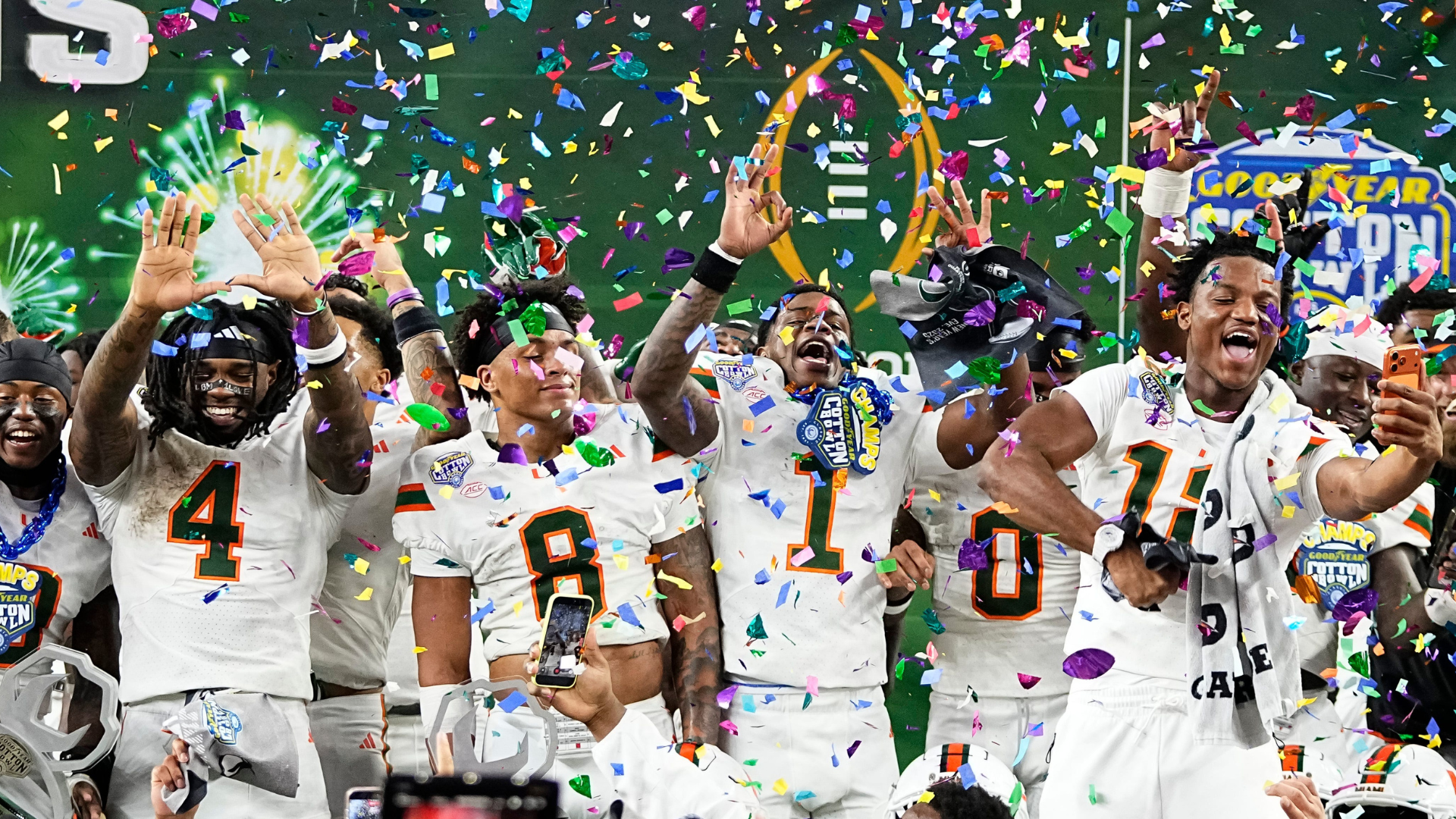 Happy new year! Three CFP semifinal spots will be claimed today. Here's ...