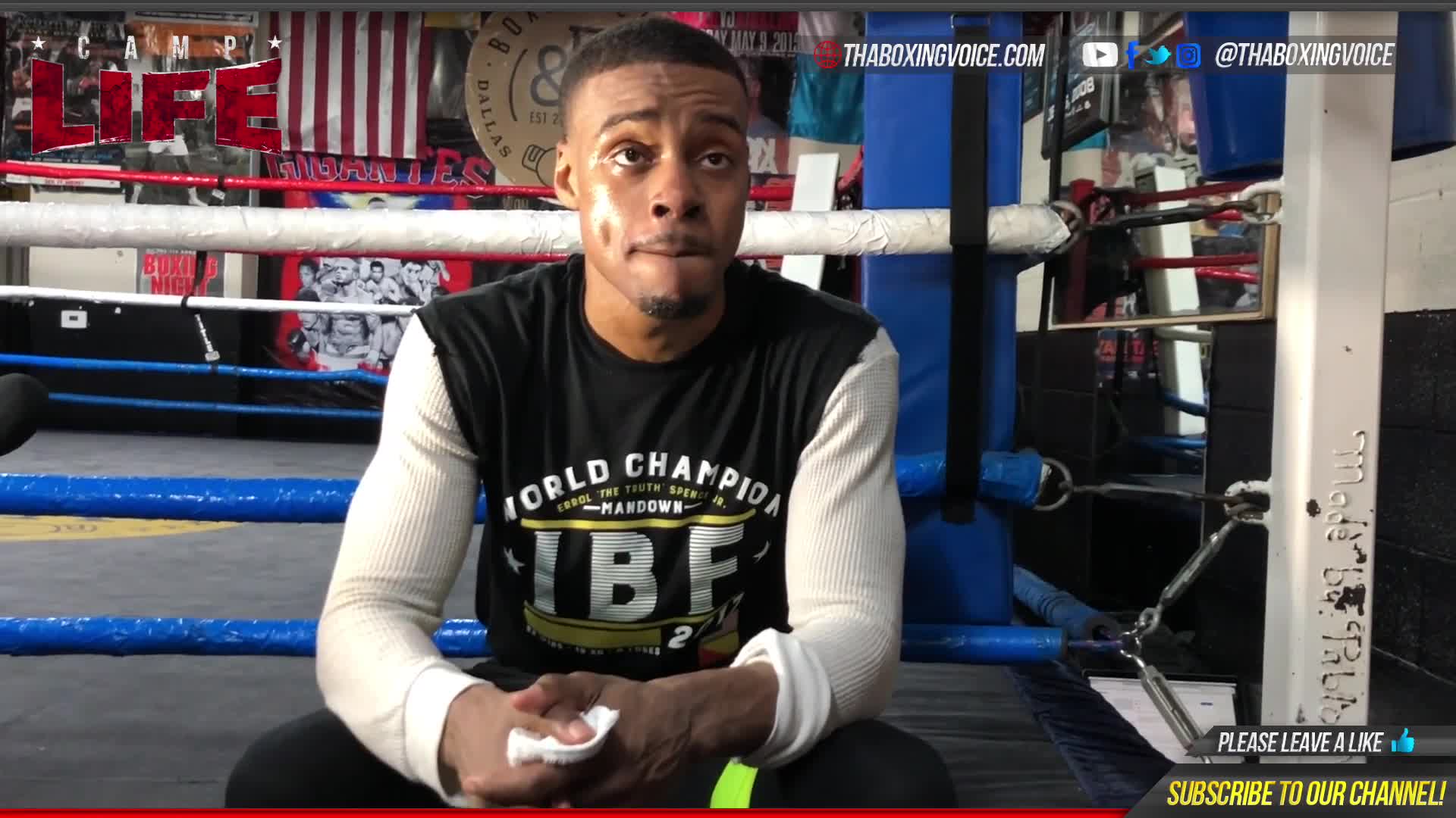 🔴 Camp life: Errol Spence Jr full interview - Thurman next? Peterson ...