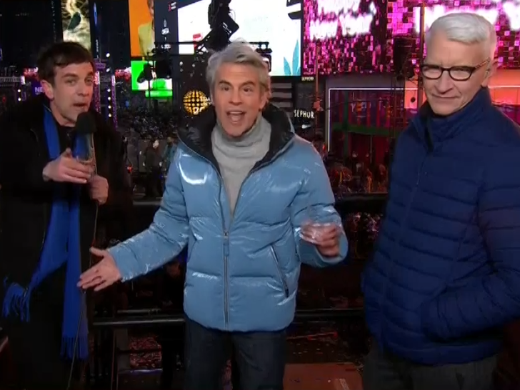 Andy Cohen rips into Eric Adams live on CNN New Year's Eve broadcast