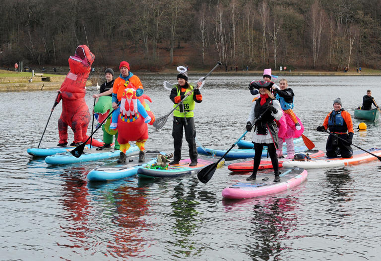14 brilliant photos as festive fancy dress paddlers make a splash at ...