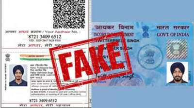 Fake cards: What is the punishment for creating fake Aadhaar and PAN ...