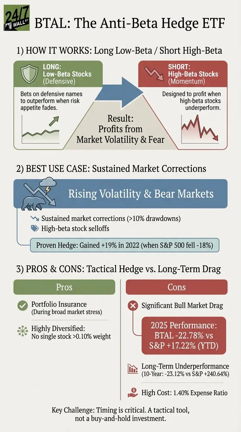 Are anti-beta ETFs like BTAL worth owning in 2026?