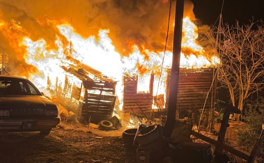 2 hospitalized for smoke inhalation following overnight Perry County fire