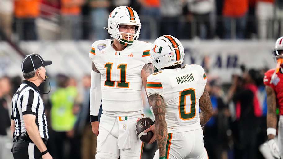 Miami QB Carson Beck speaks on potentially playing Georgia in semifinals