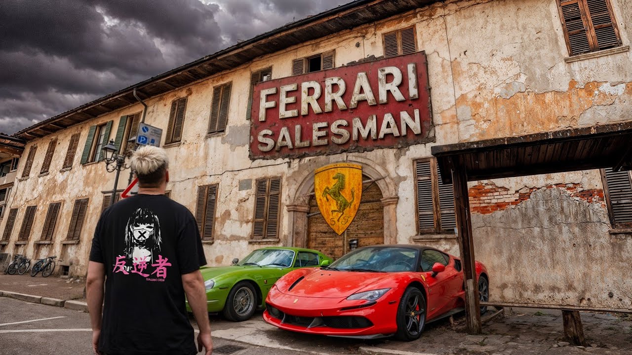 Inside the abandoned Ferrari dealers mansion