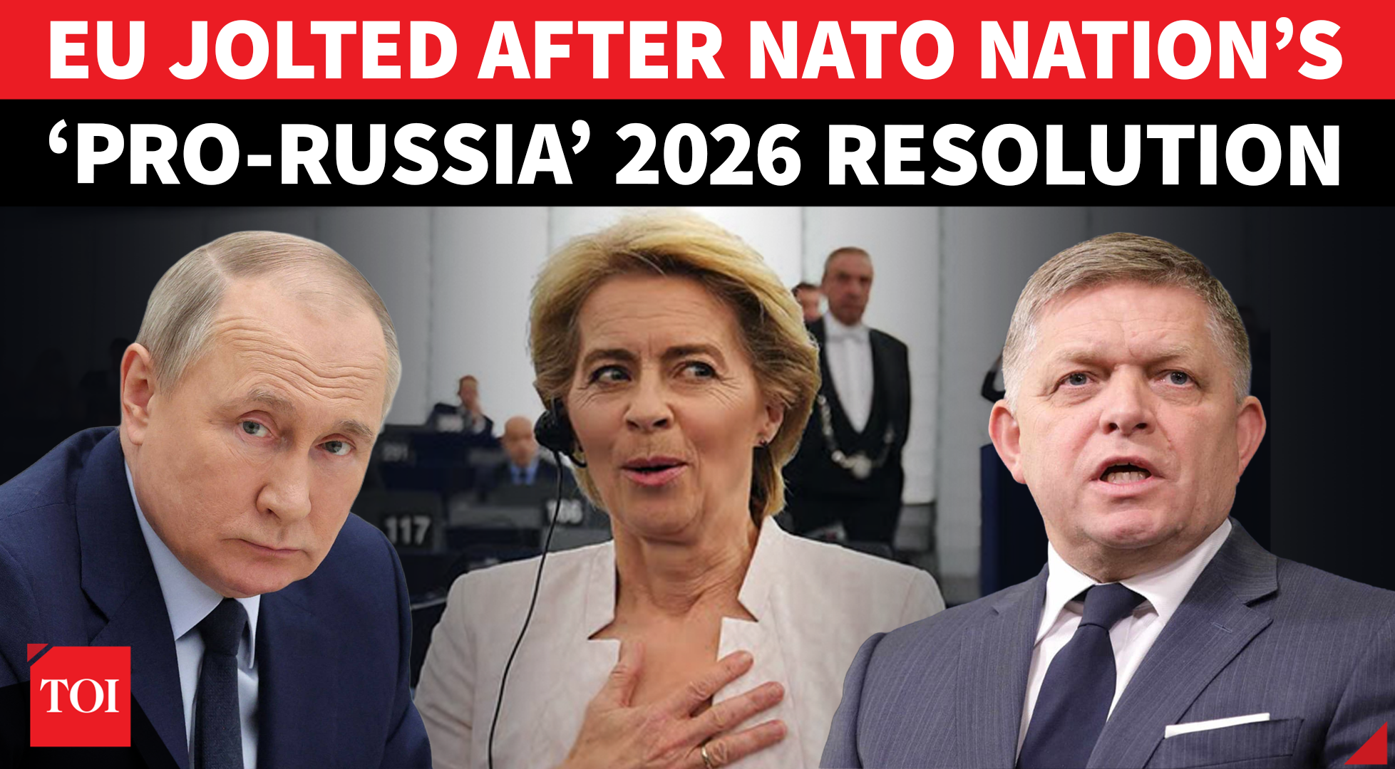 NATO nation PM's 'pro-Russia' rant in New Year address shocks EU