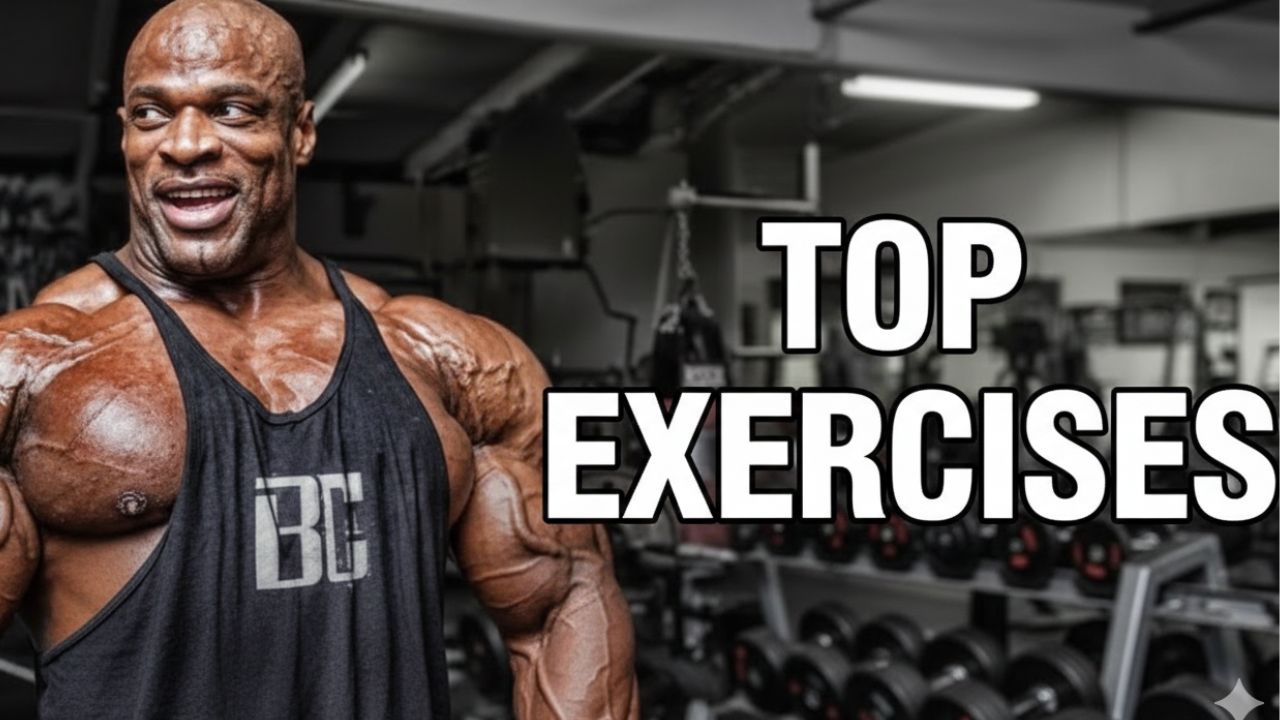 Top 3 exercises Ronnie Coleman used to build an 8-time Mr. Olympia body