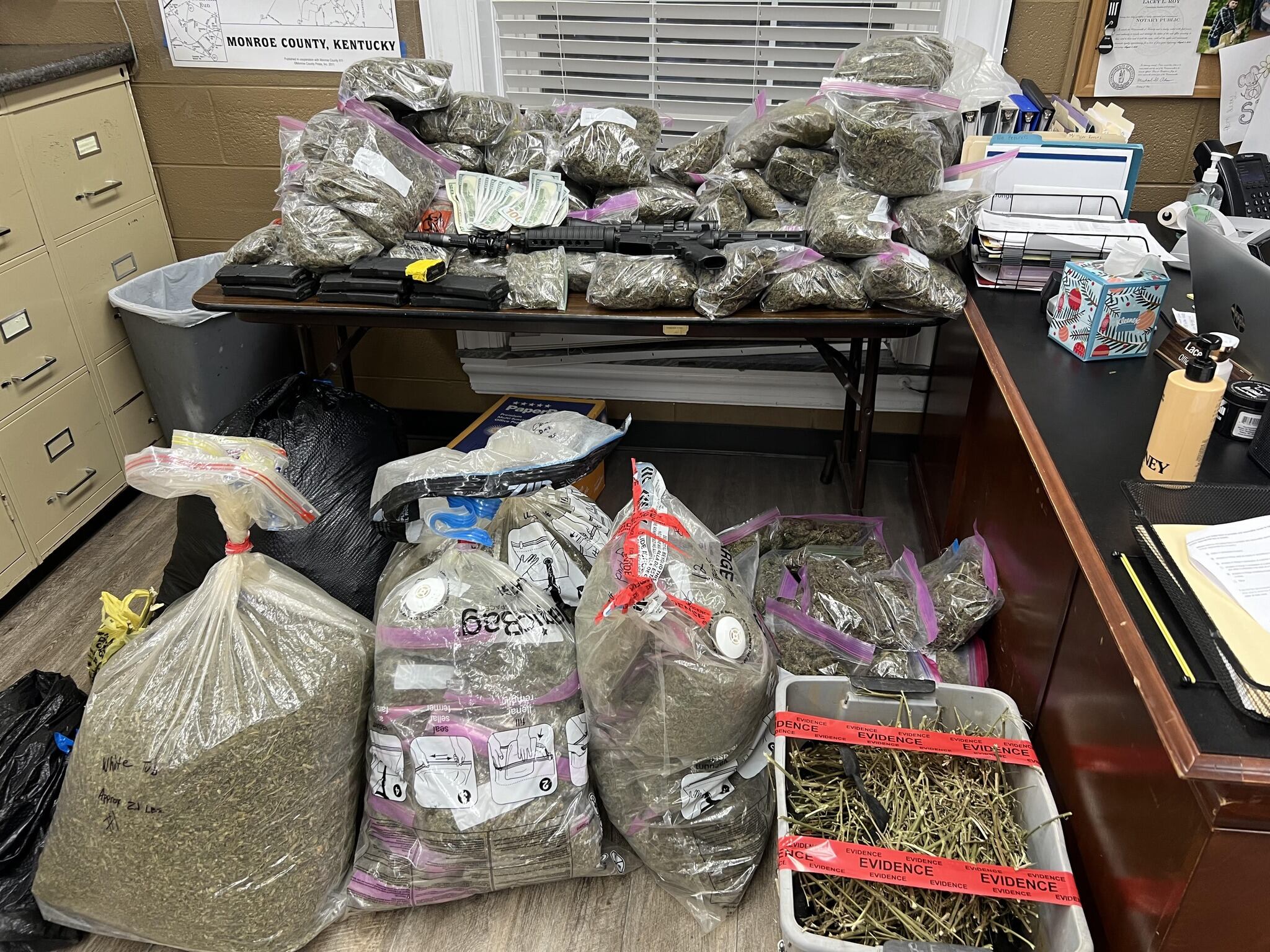 Deputies seize more than 100 pounds of marijuana in Monroe County