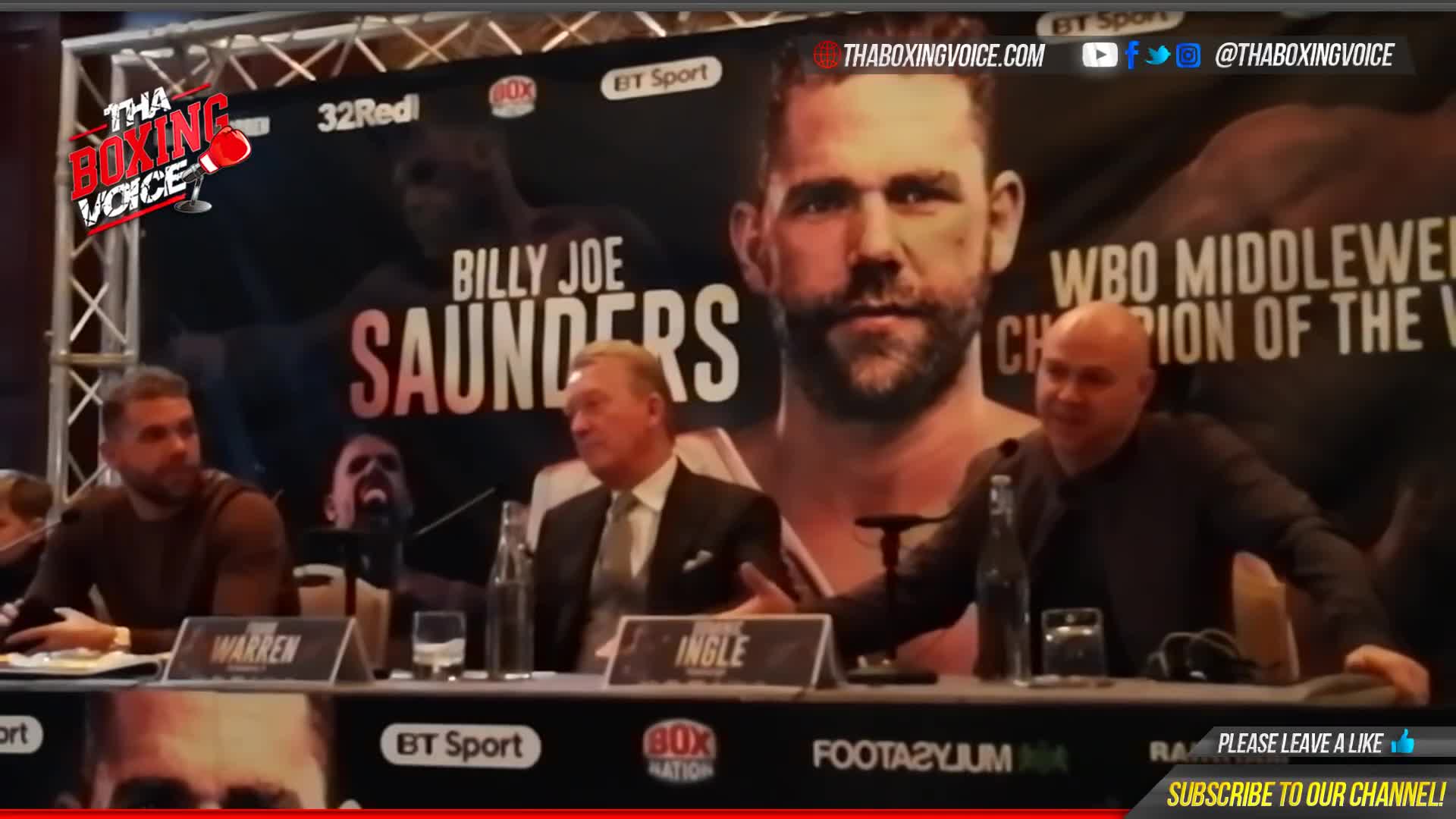 Billy Joe Saunders Home Coming Press Conference After Win Over David ...