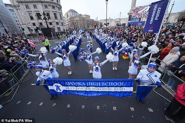 Colourful marching bands, acrobats and floats pack annual New Year's ...