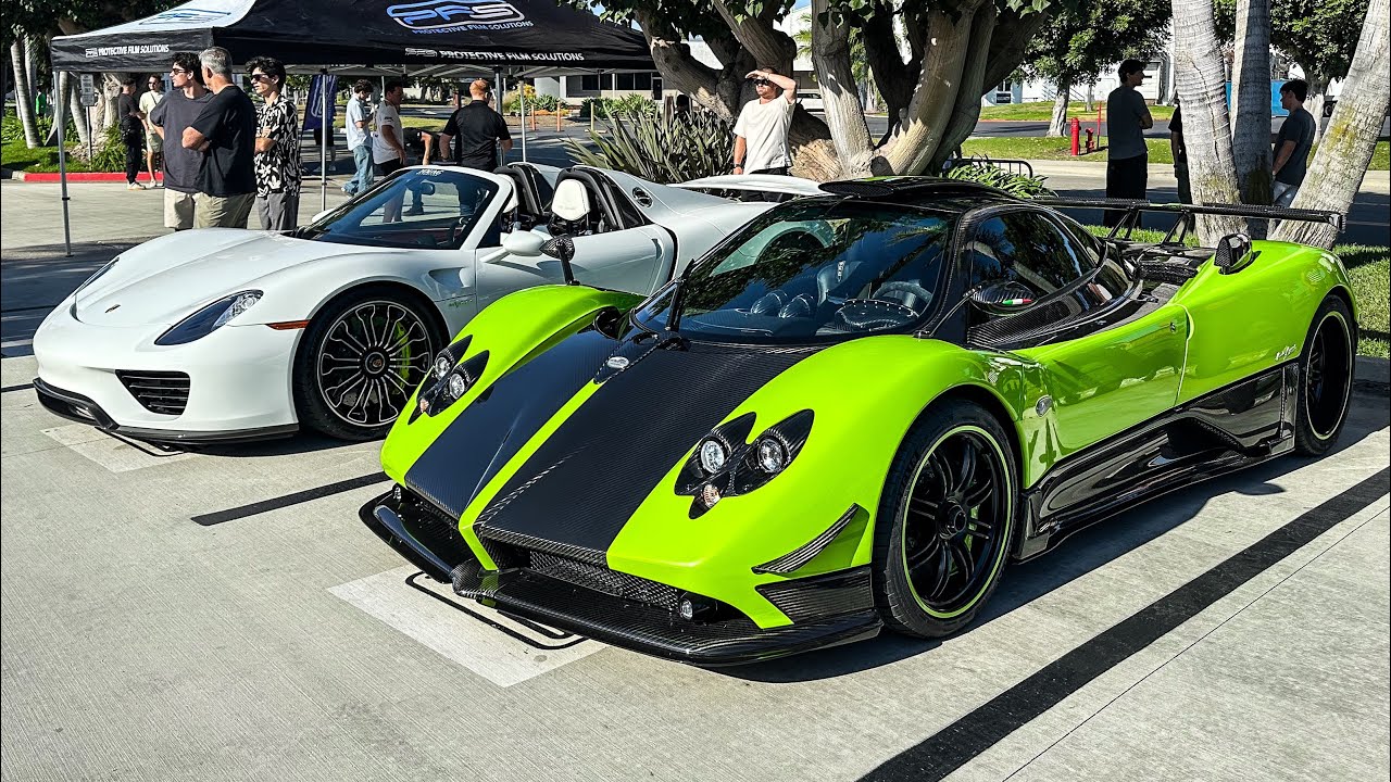 Exploring rare hypercars at Monterey Car Week