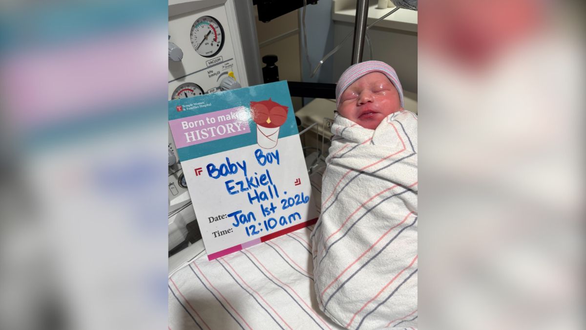 Meet the first New Year's babies of 2026 delivered at Philadelphia-area ...