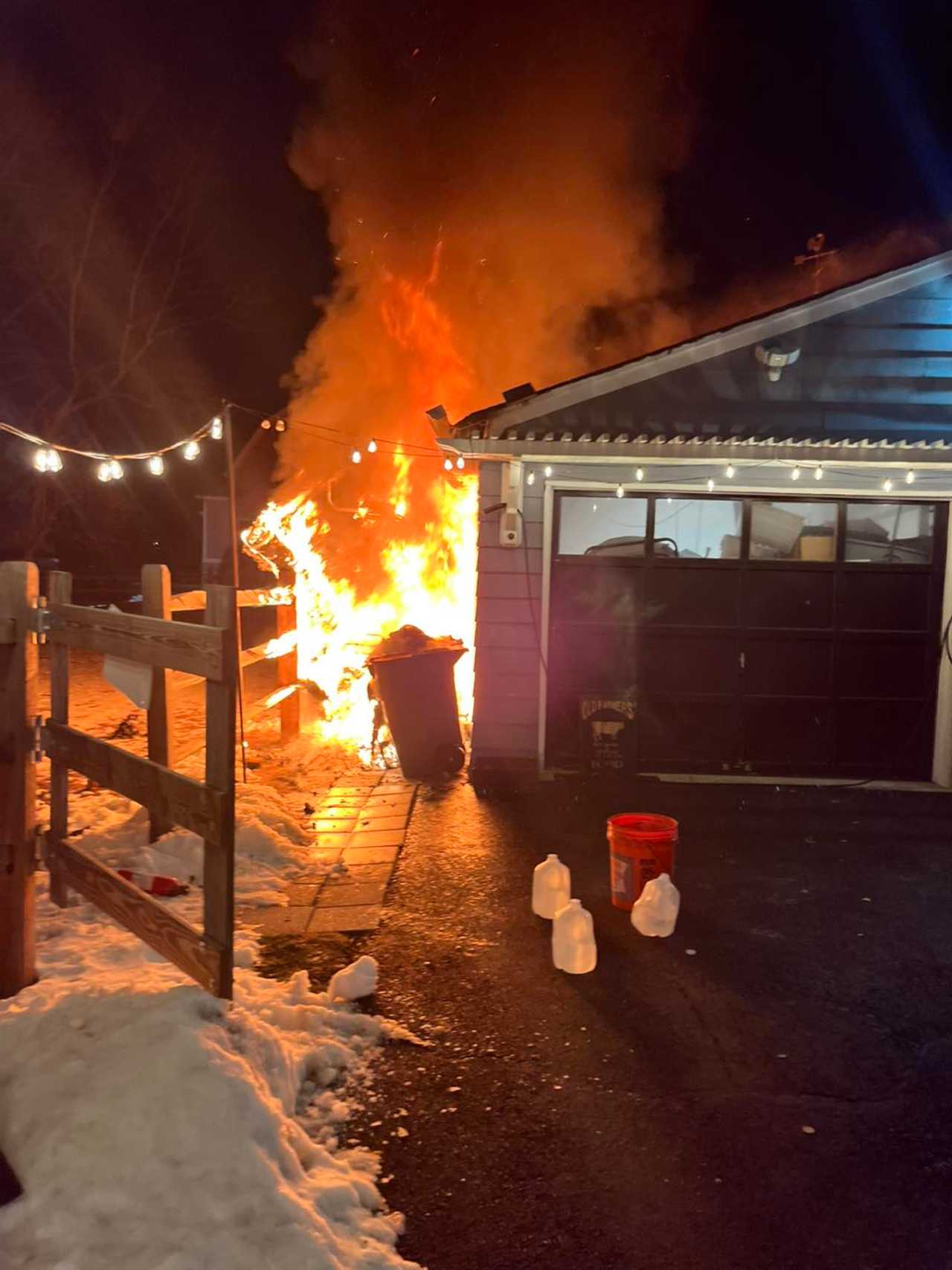 New year begins with overnight fires in Hawthorne, Lyndhurst