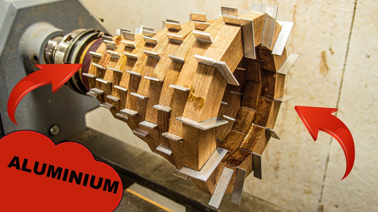 Creating a stunning aluminium vase