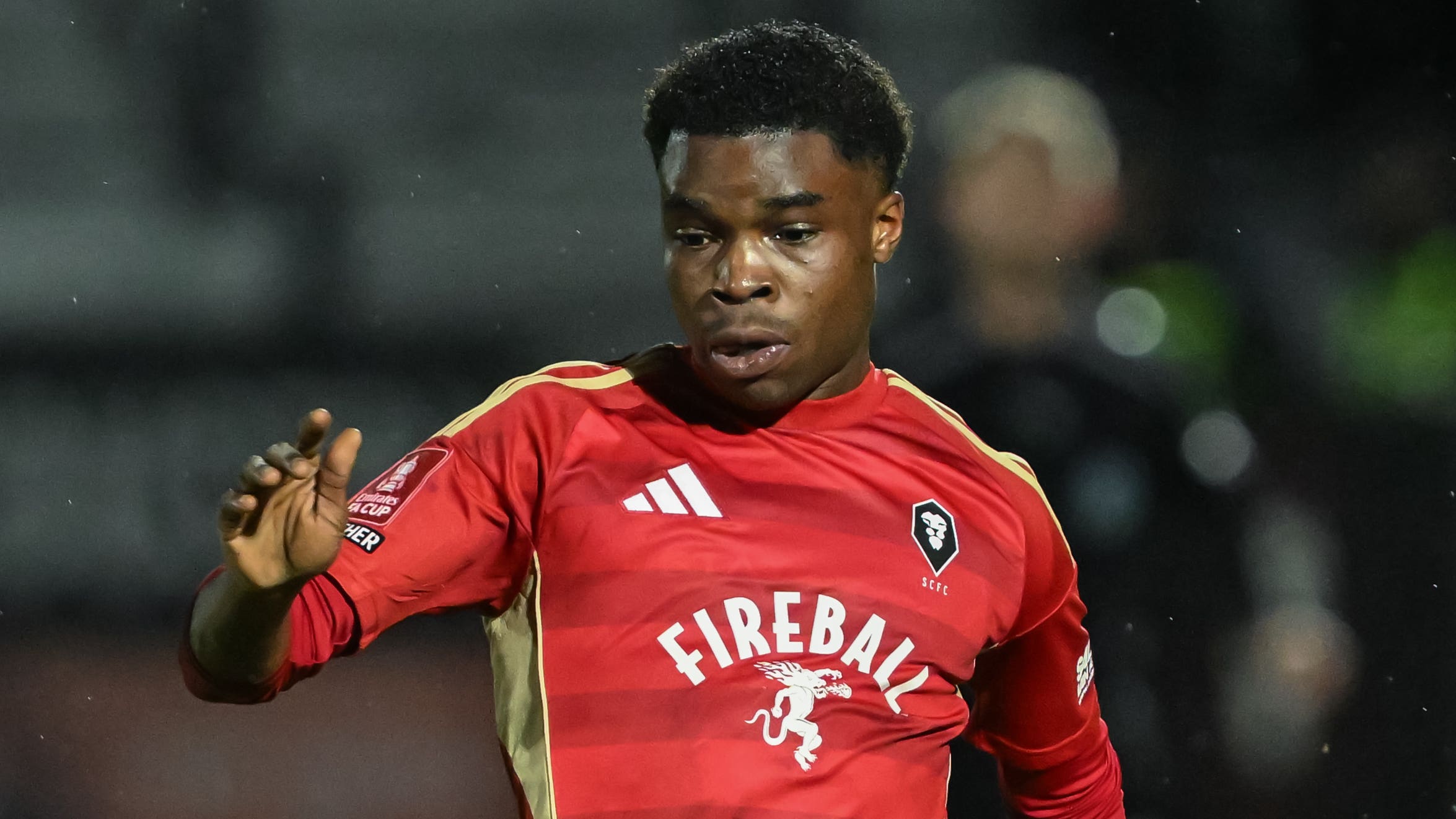 Kelly N’Mai’s late goal earns Salford the points at Barrow