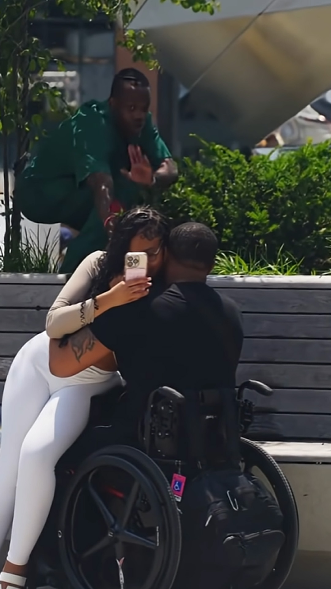 How simple flowers can make someone happy