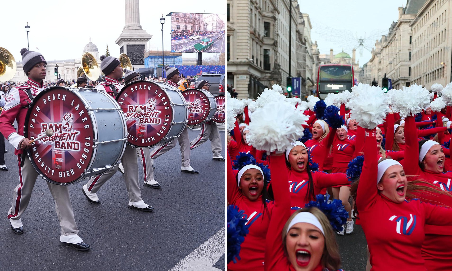 Colourful marching bands, acrobats and floats pack annual New Year's ...