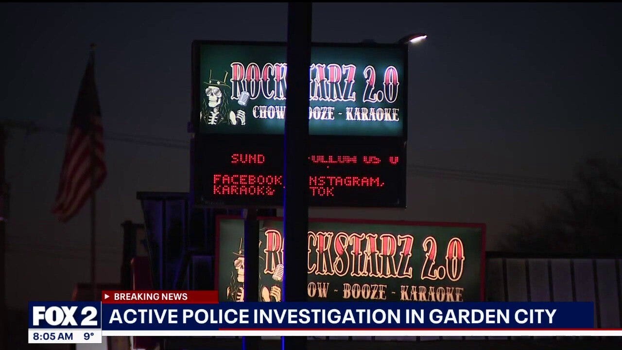 Active police scene at Garden City bar on Ford Road