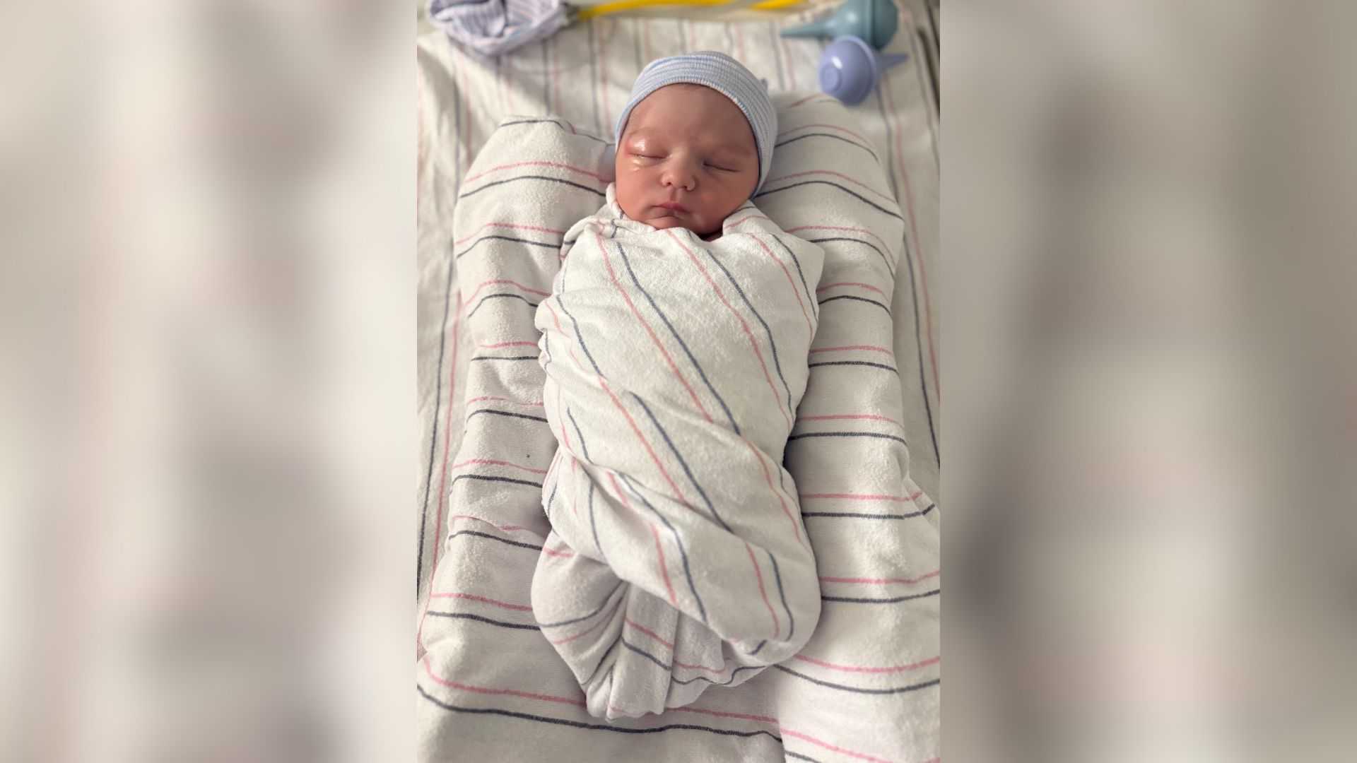 Meet the first baby born in Boston in 2026