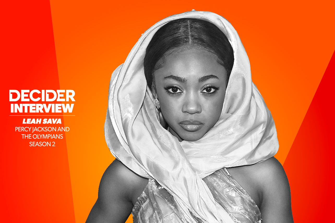 Leah Sava Jeffries says things got serious while filming ‘Percy Jackson ...