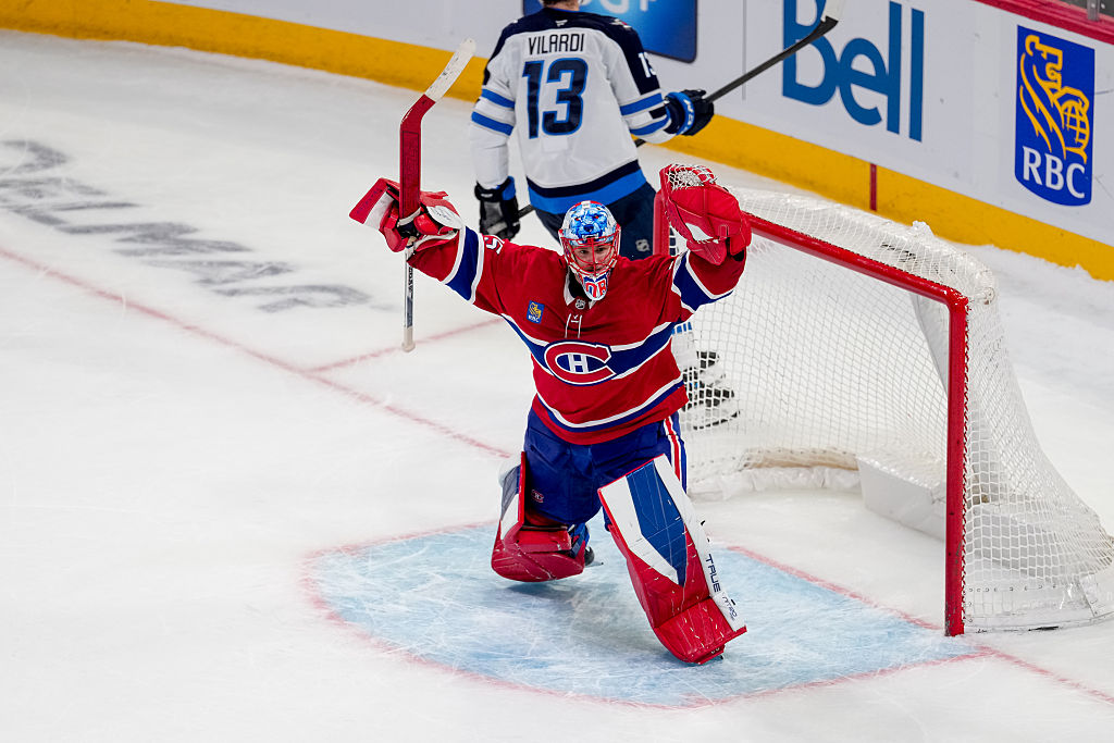 Jakub Dobes Will Be The Starting Goalie Tonight In Carolina