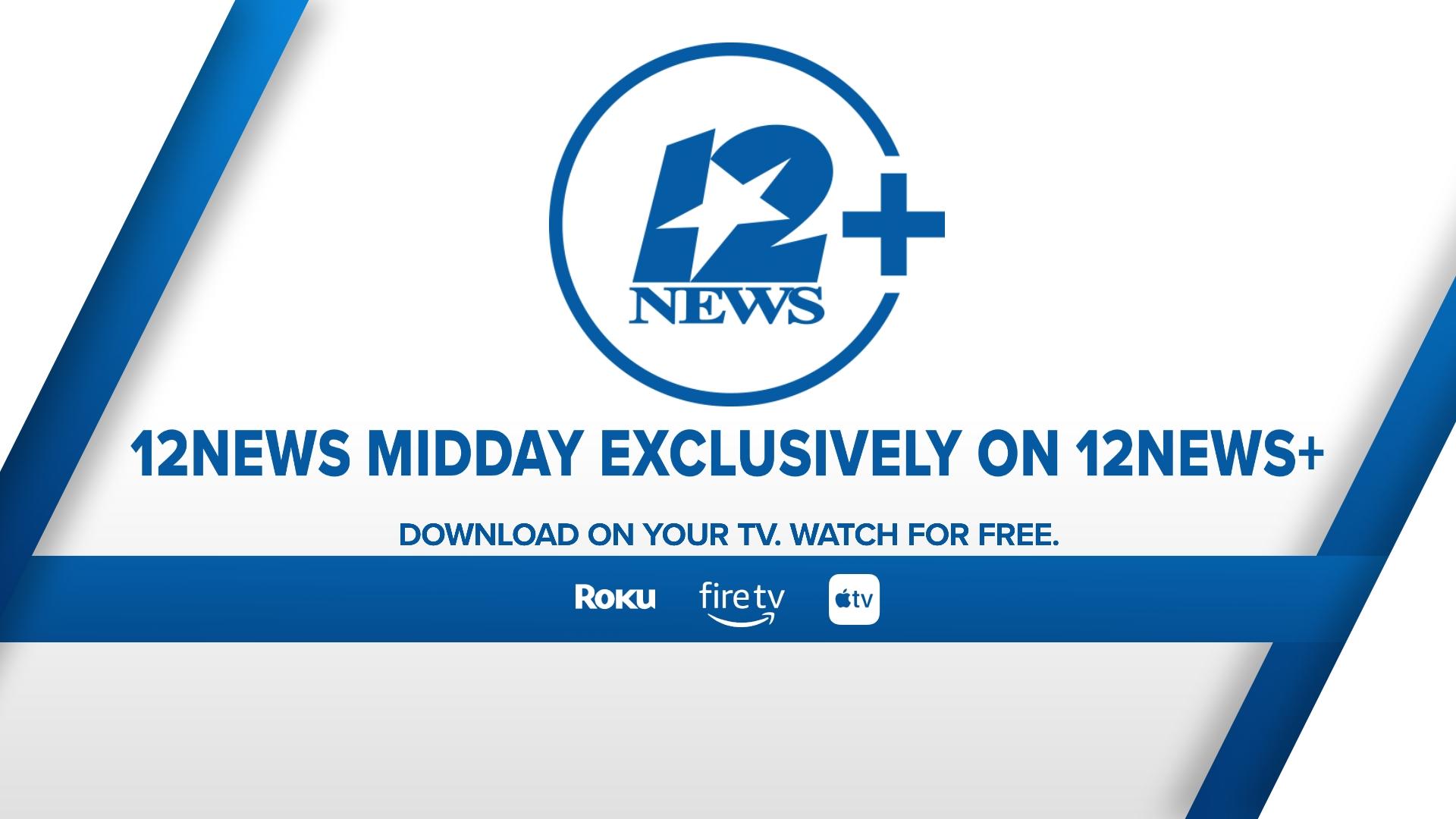 12News midday New Year's Day edition