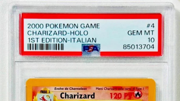 Top Five Pokemon Card Sales of 2025