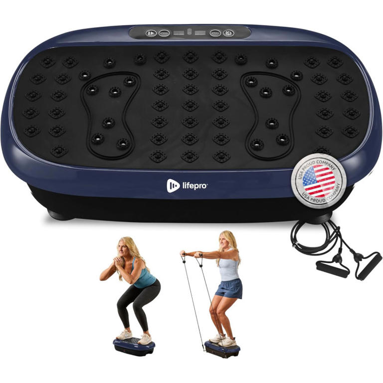 Amazon’s top-rated vibration plate exercise machine is on sale for only $61