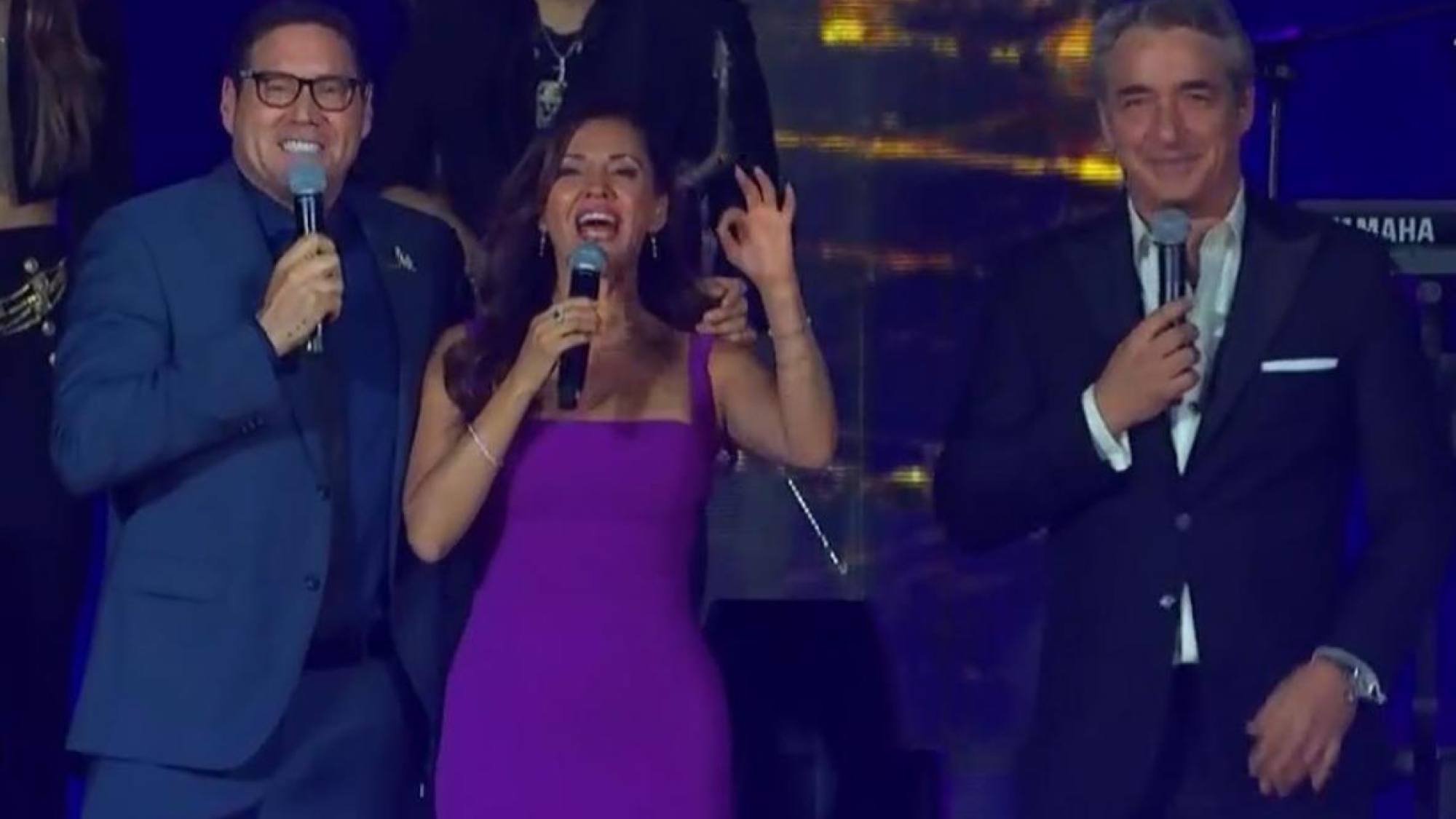 Así fue el coqueteo entre Repenning y Priscilla Vargas en plena ...