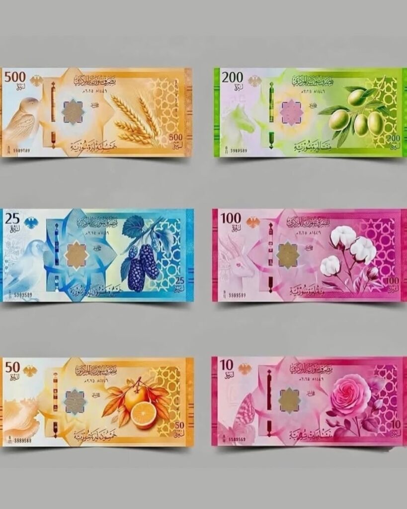 Syria unveils new banknotes highlighting national heritage and a fresh ...