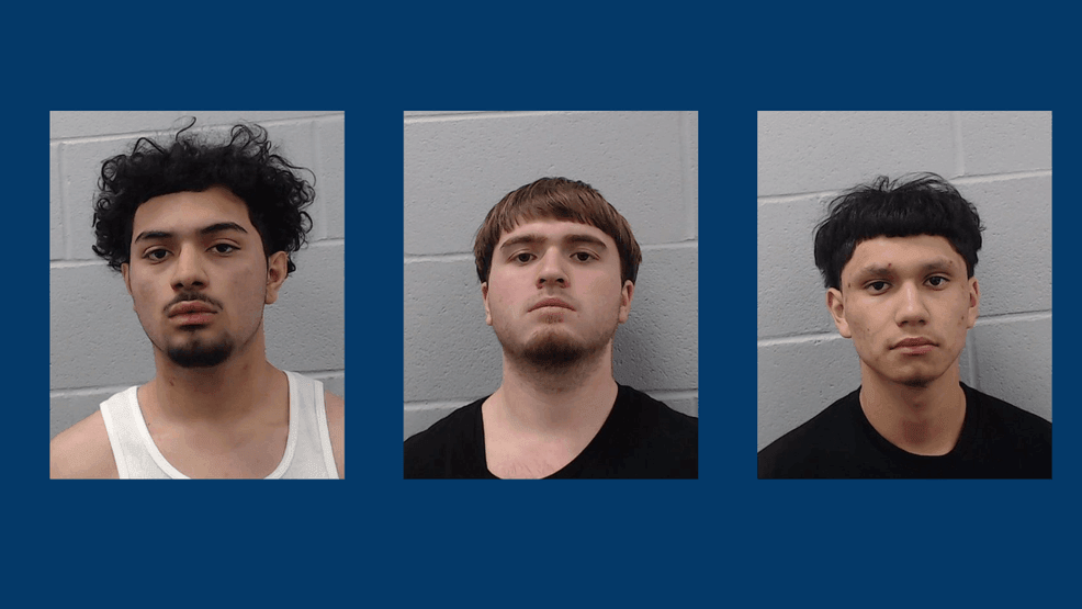 Three people arrested in Kyle in connection to stolen vehicles, stolen ...