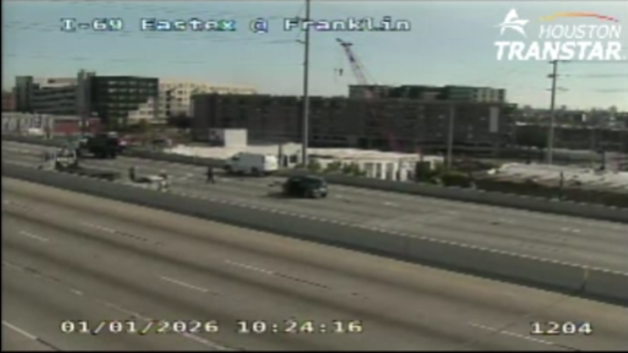 Woman killed in crash tied to New Year's shutdown on Eastex Freeway ...