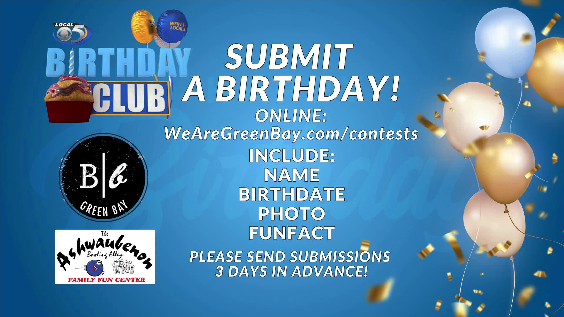 Birthday club 1/1/2026