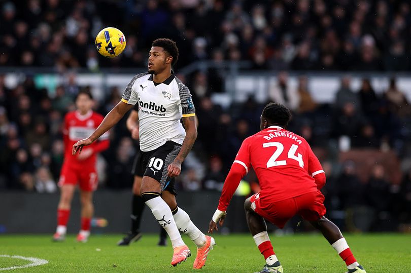 Derby County v Middlesbrough player ratings as starman bags 9 and duo ...