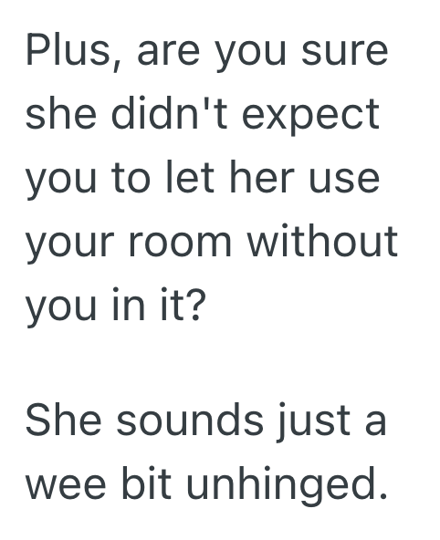 Rude woman brazenly asked a hotel guest to use his room while she ...