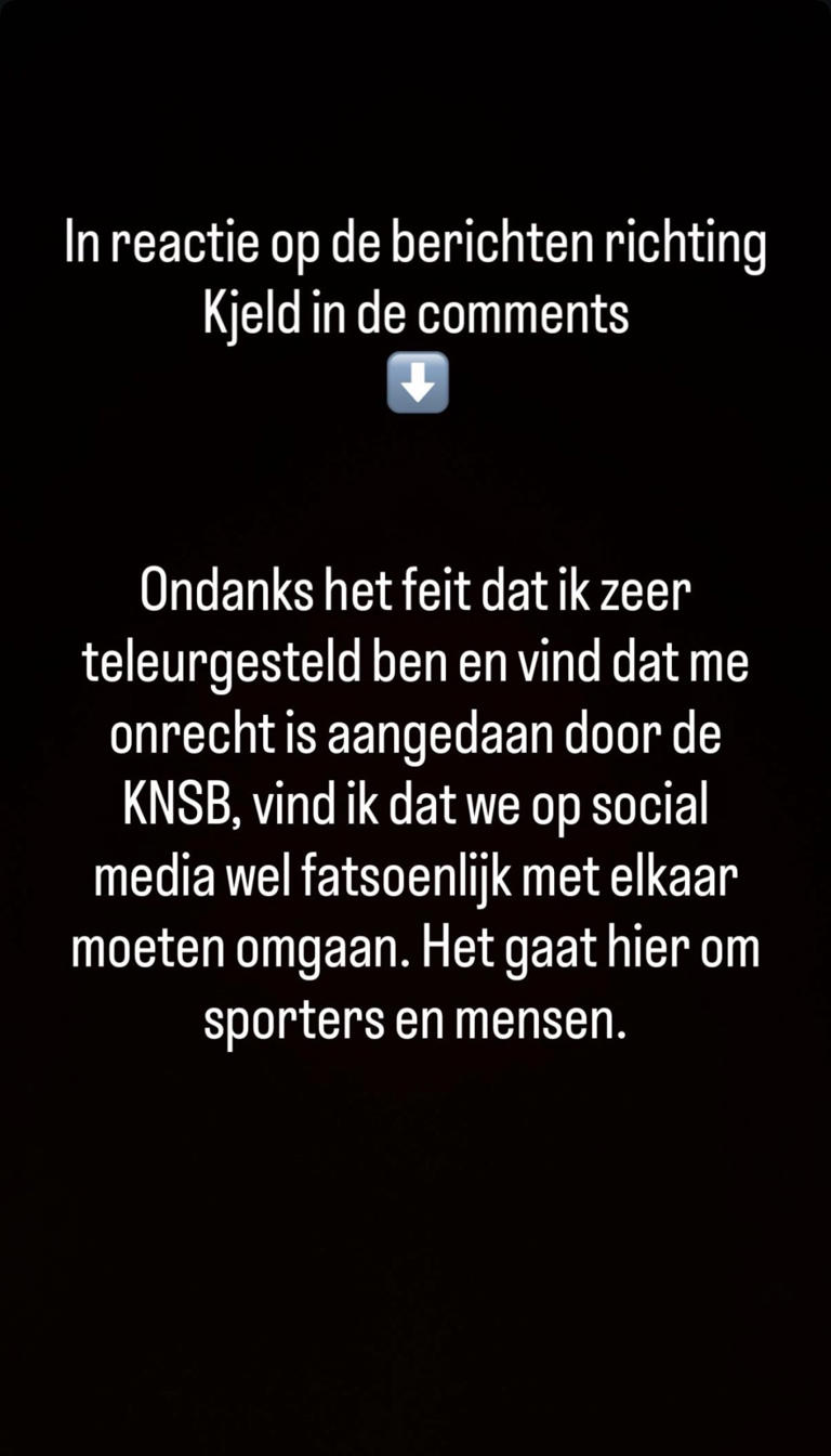 Joy Beune maakt korte metten met haatreacties op vriend Kjeld Nuis ...