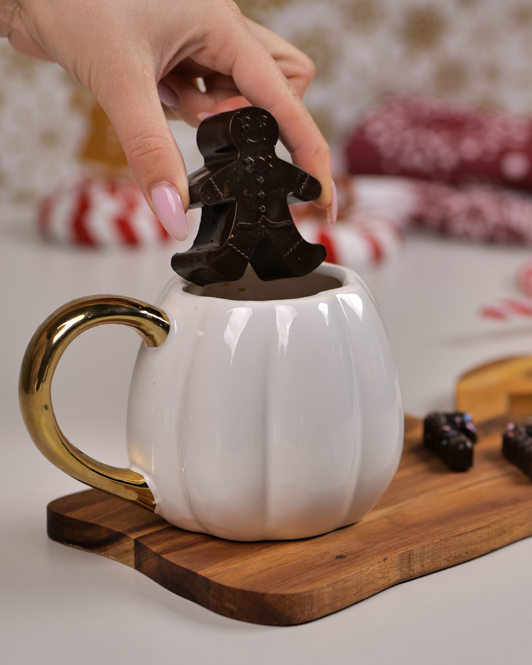 Homemade hot chocolate Christmas treats☕🎄
